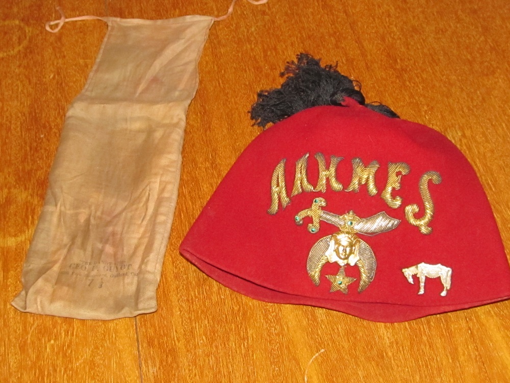 Egypt cap but made in Oakland,Ca. | Antiques Board