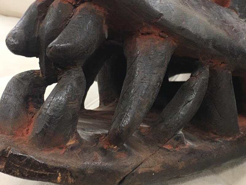 2 Elak-Oku Cameroon Masks | Antiques Board