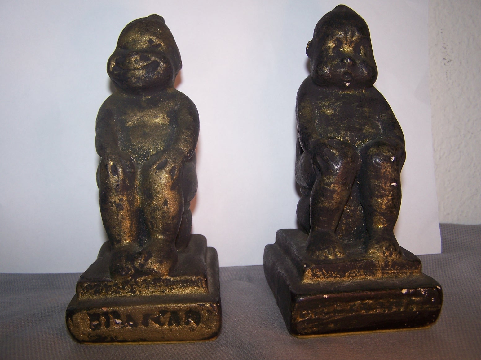 Original Billiken Company Chalkware figures | Antiques Board