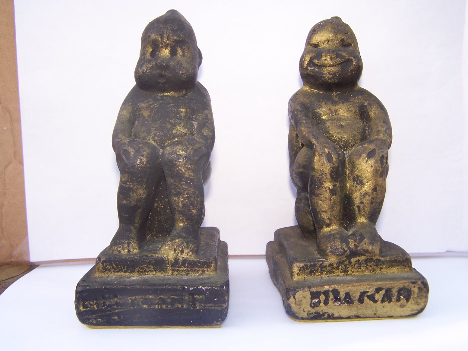Original Billiken Company Chalkware figures | Antiques Board