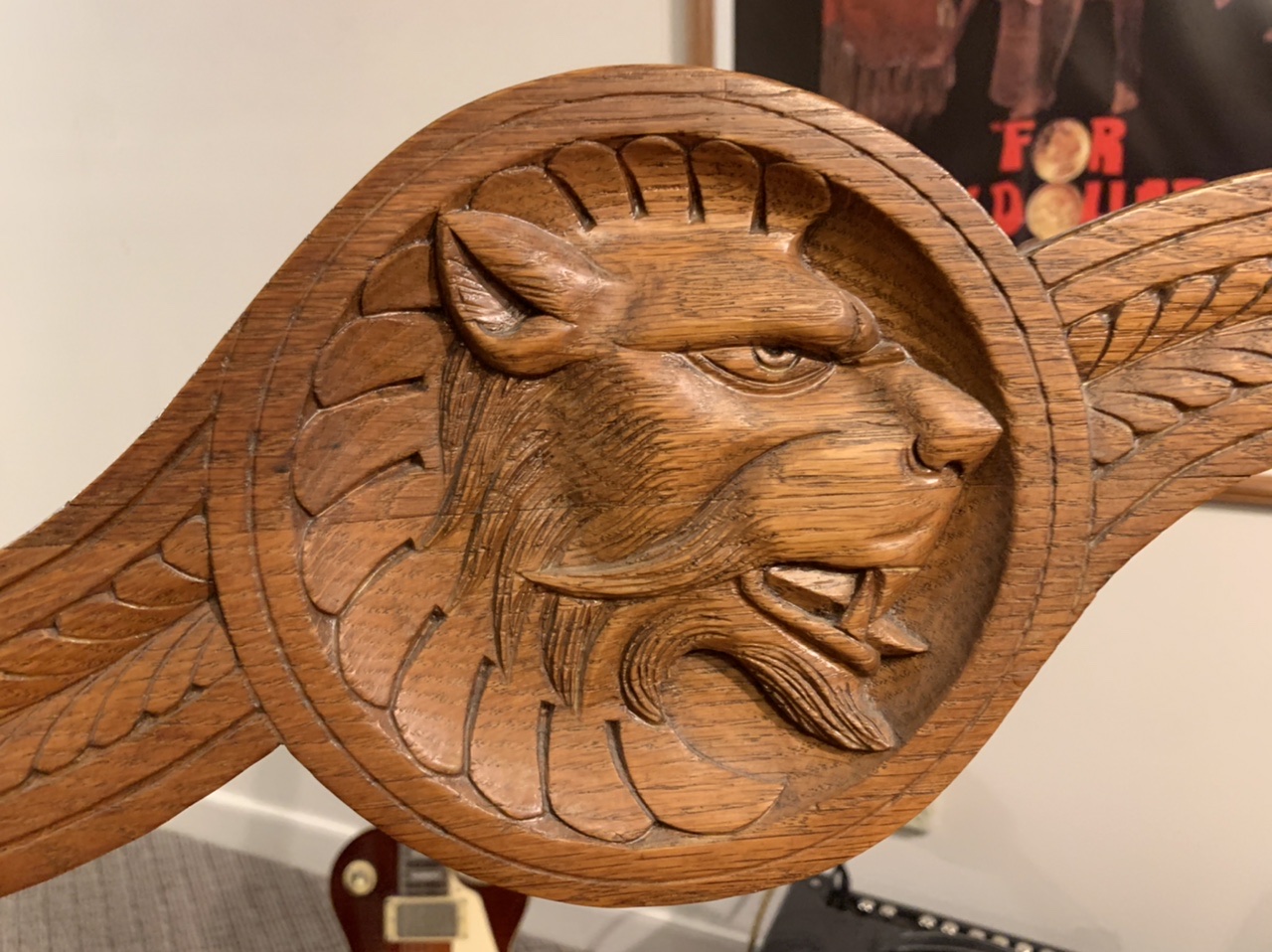 Help Identify Unique Lion Head Rocker | Antiques Board