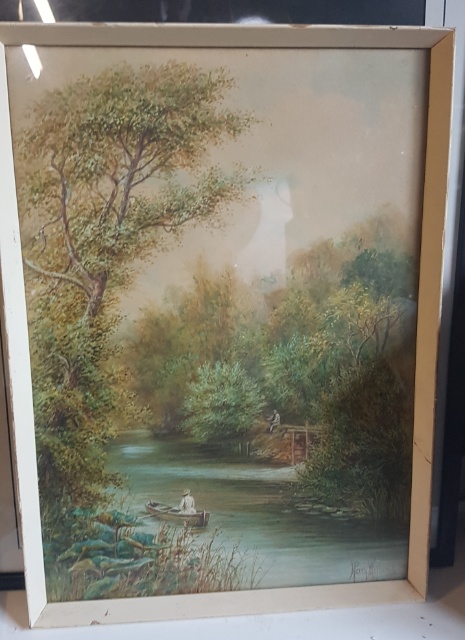 h perry williams painting | Antiques Board
