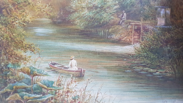 h perry williams painting | Antiques Board