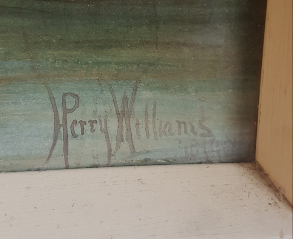 h perry williams painting | Antiques Board