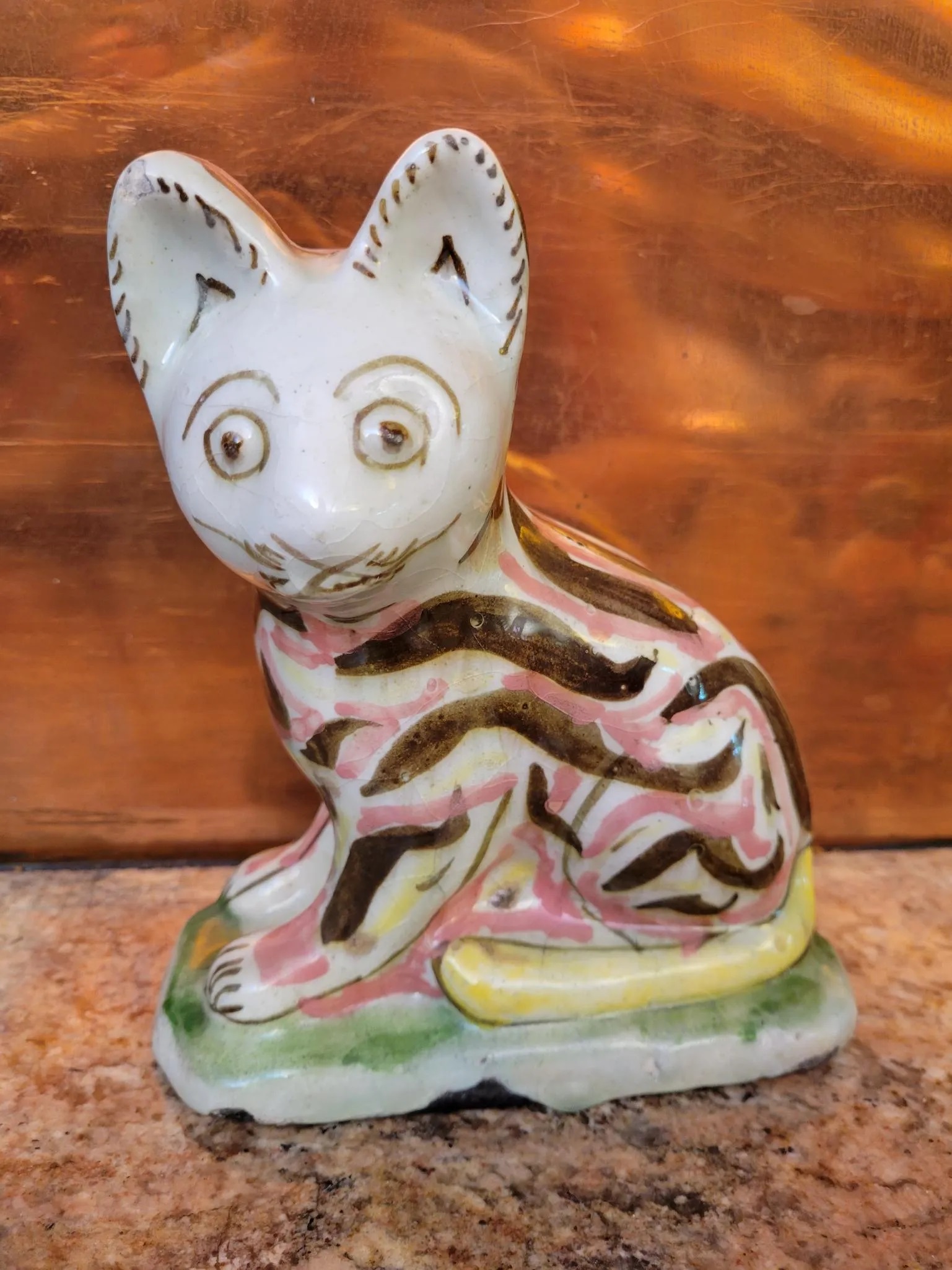 7" tall mouse, does this look like Prattware? | Antiques Board