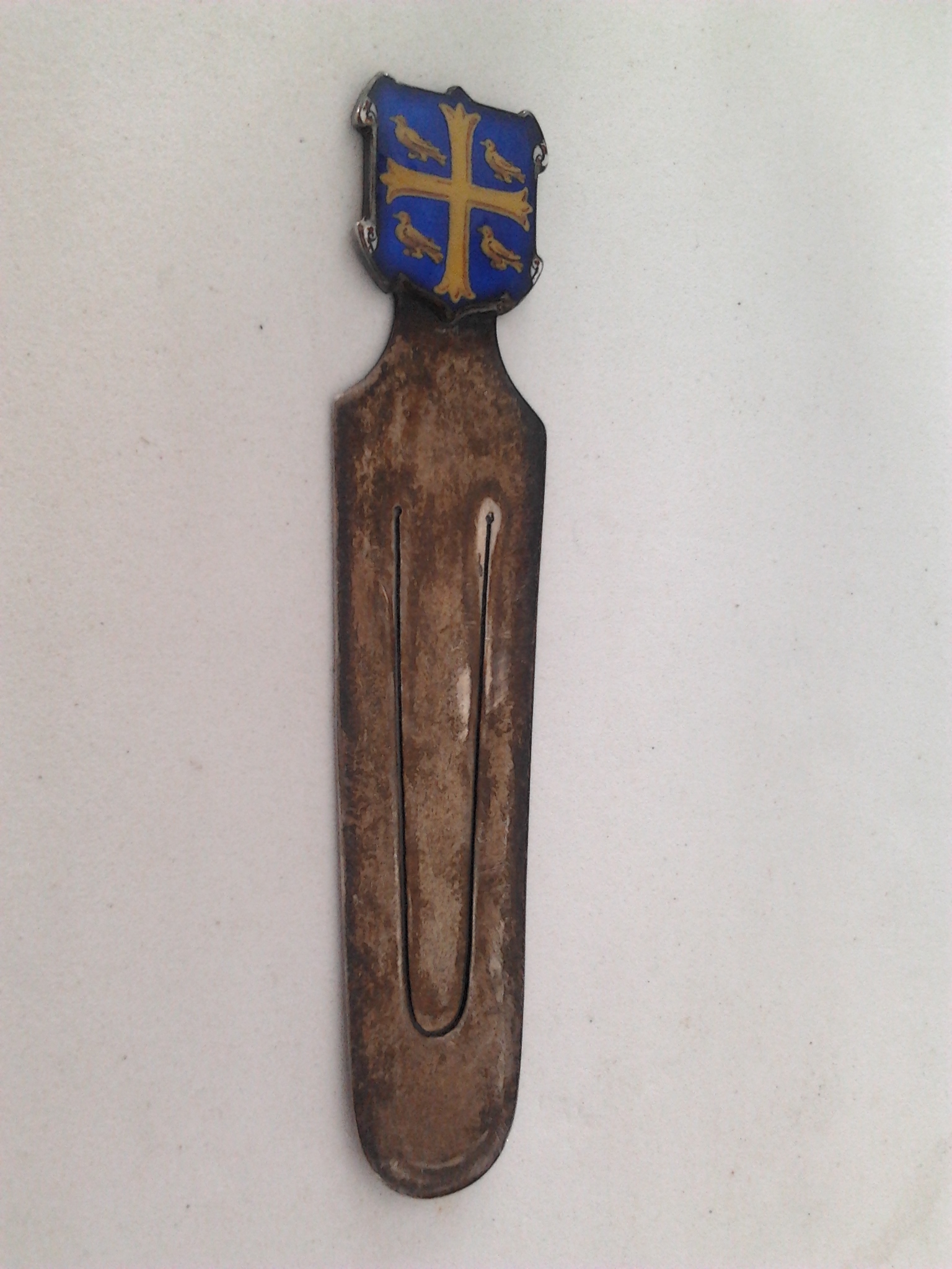 Oxford University College Bookmark 1912? | Antiques Board