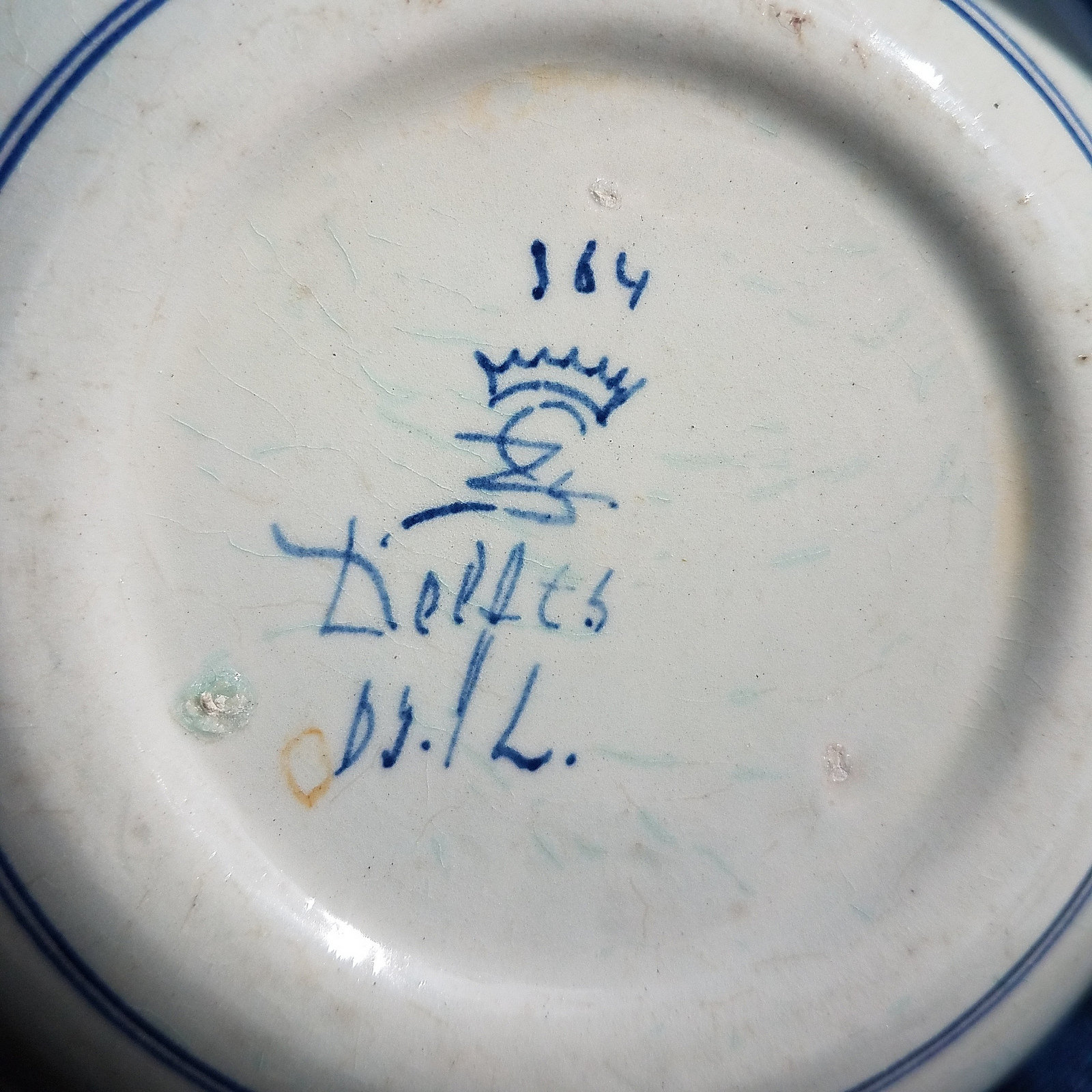 Delft pot/jar mark help | Antiques Board