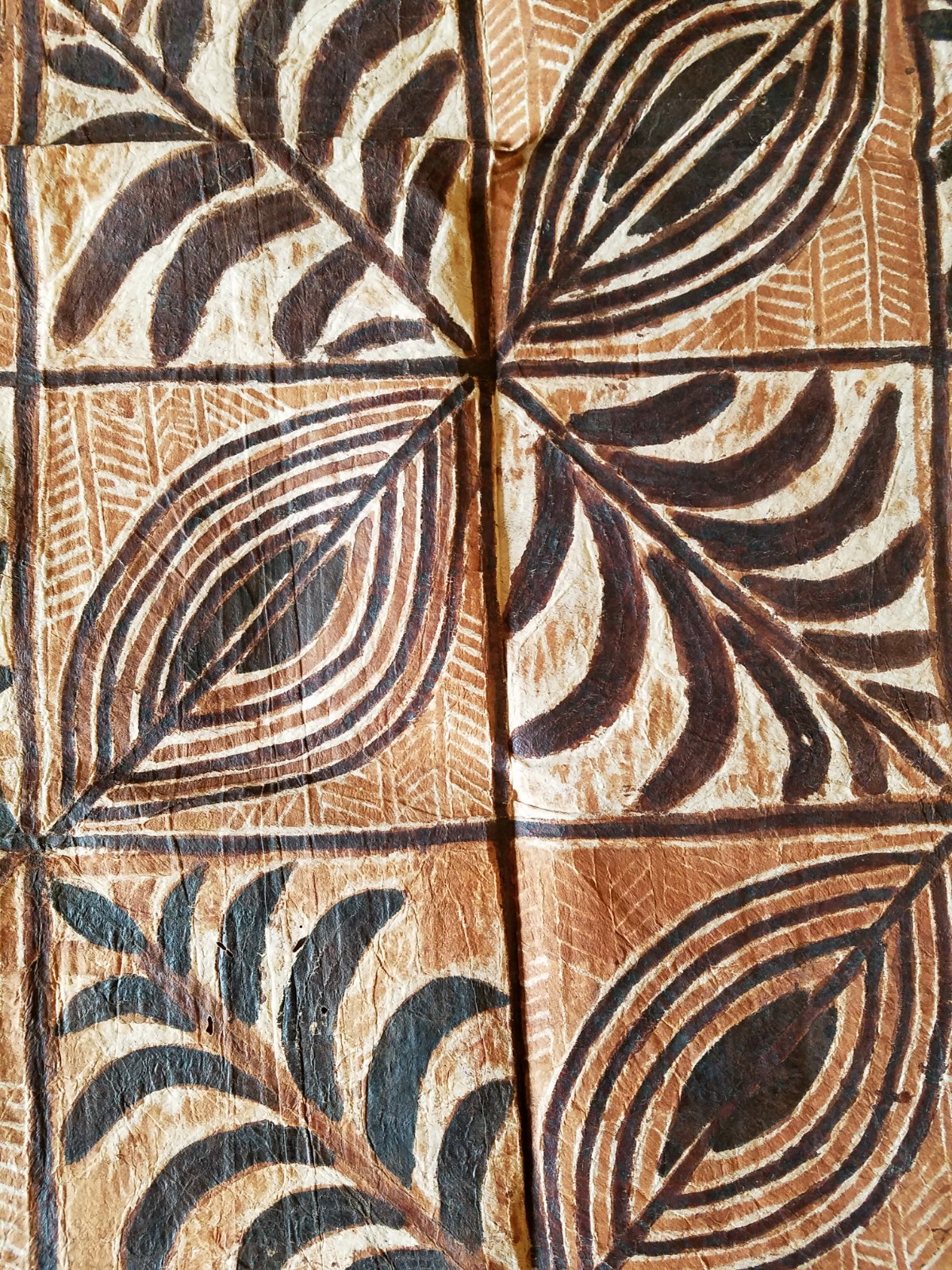 Samoan Tapa Cloth Antiques Board