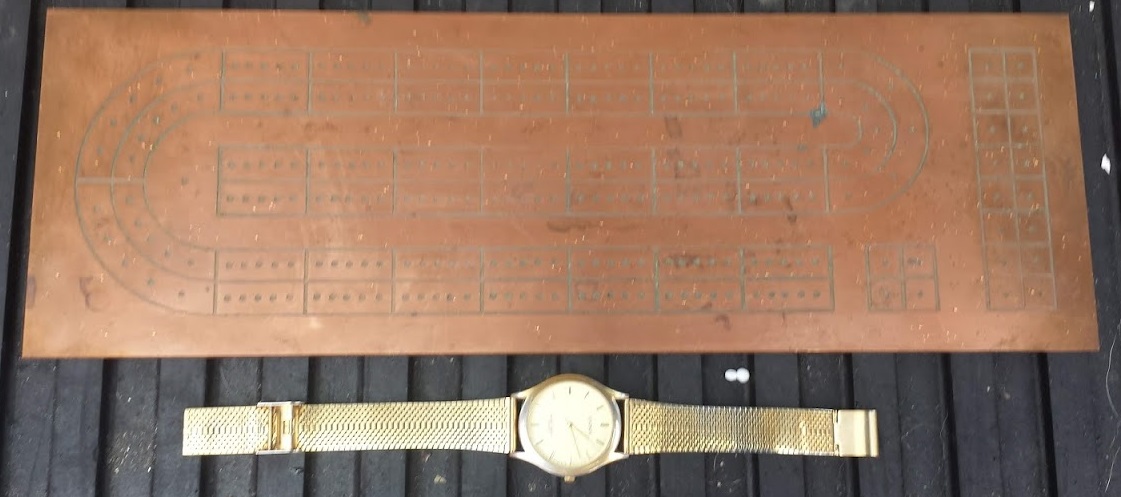 Heavy copper board game | Antiques Board