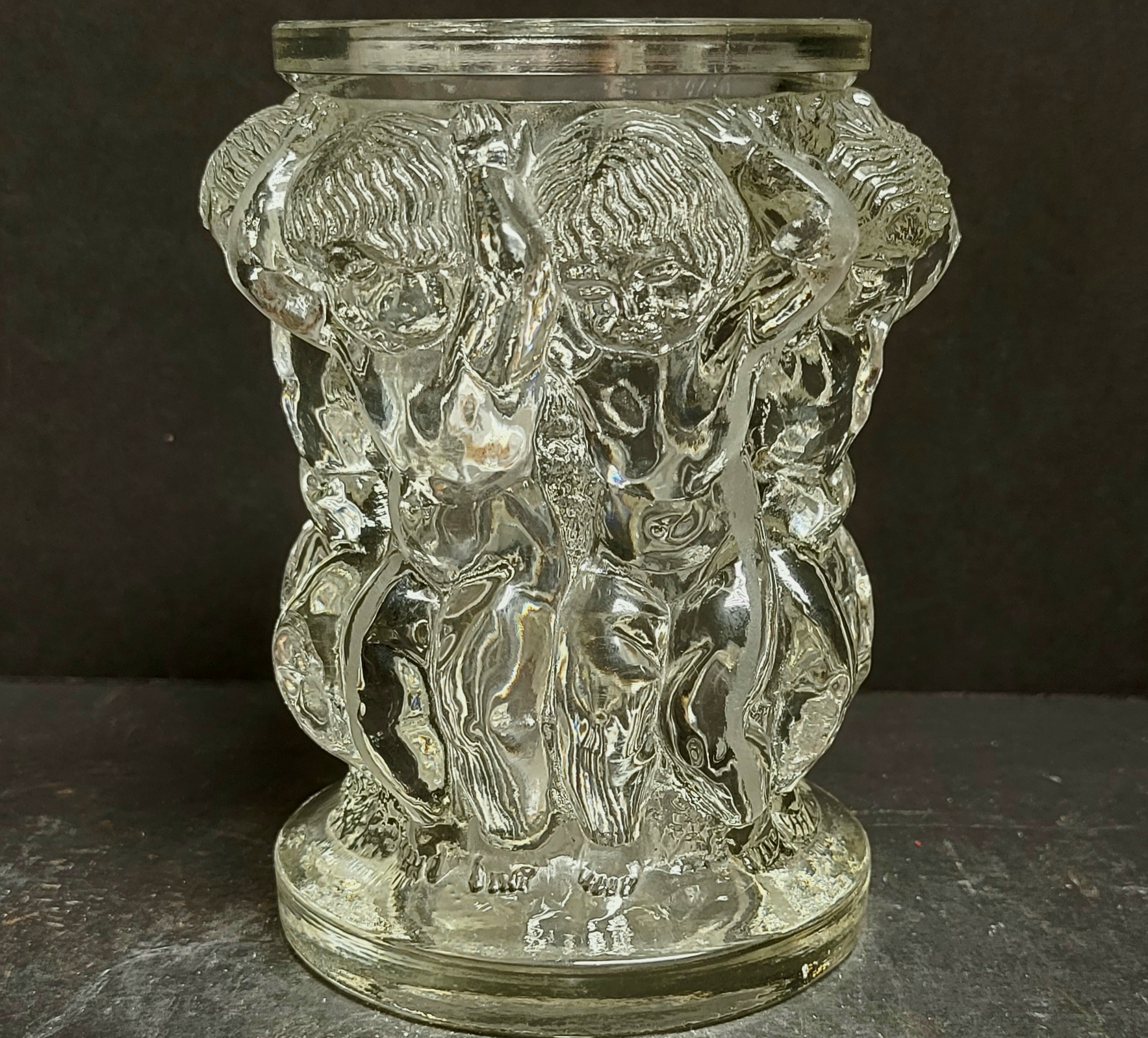 Help ID glass cherub...?? | Antiques Board