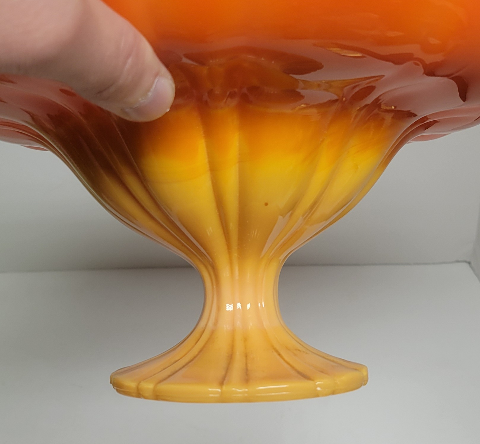 Help ID maker of glass compote? | Antiques Board