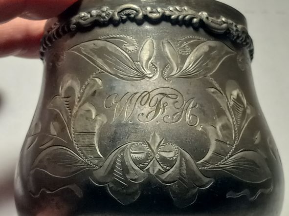 Antique Quadruple Silverplate Pieces From Knickerbocker Silver Co ...