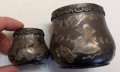 Antique Quadruple Silverplate Pieces From Knickerbocker Silver Co ...