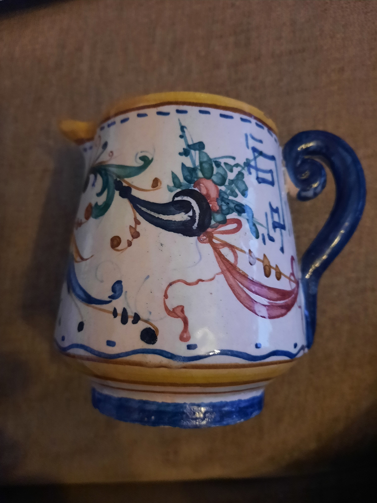 Faience ware jug/creamer | Antiques Board