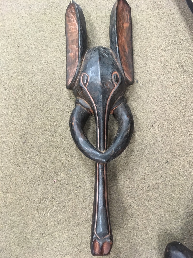 2 Elak-Oku Cameroon Masks | Antiques Board