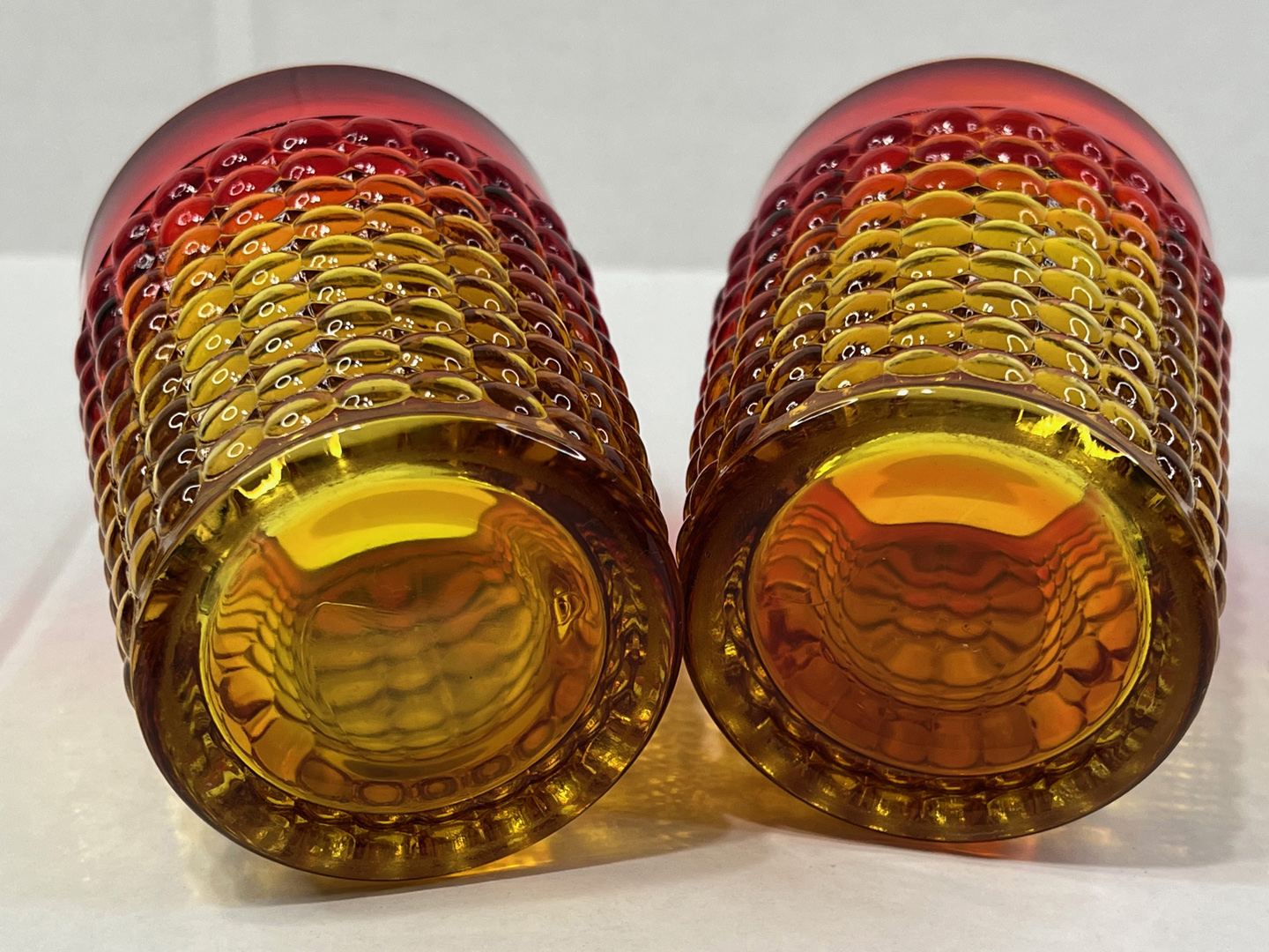 AMBERINA GLASS TUMBLERS ID Help | Antiques Board