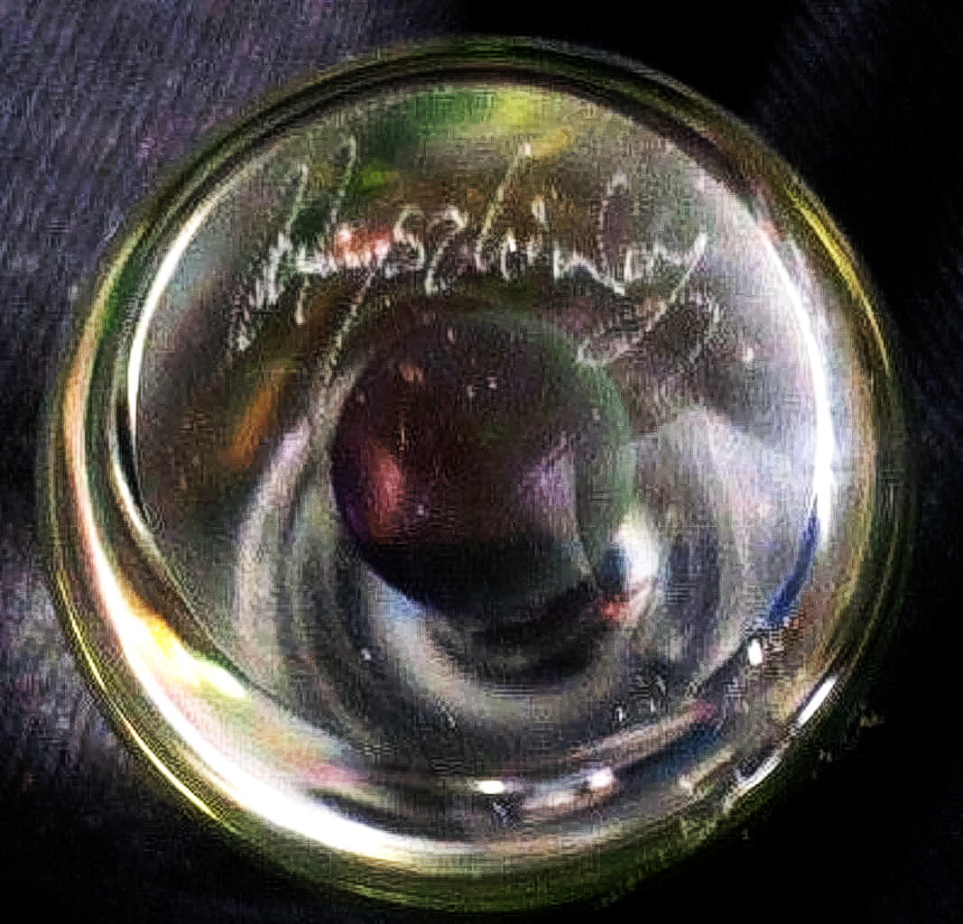 Help With Signature on Glass | Antiques Board