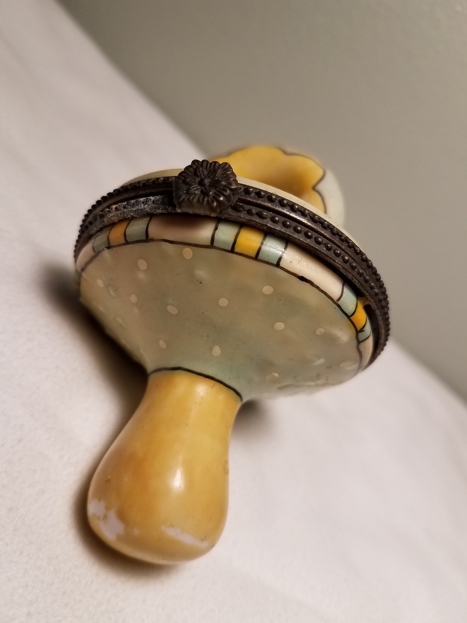 Porcelain baby toy / rattle | Antiques Board