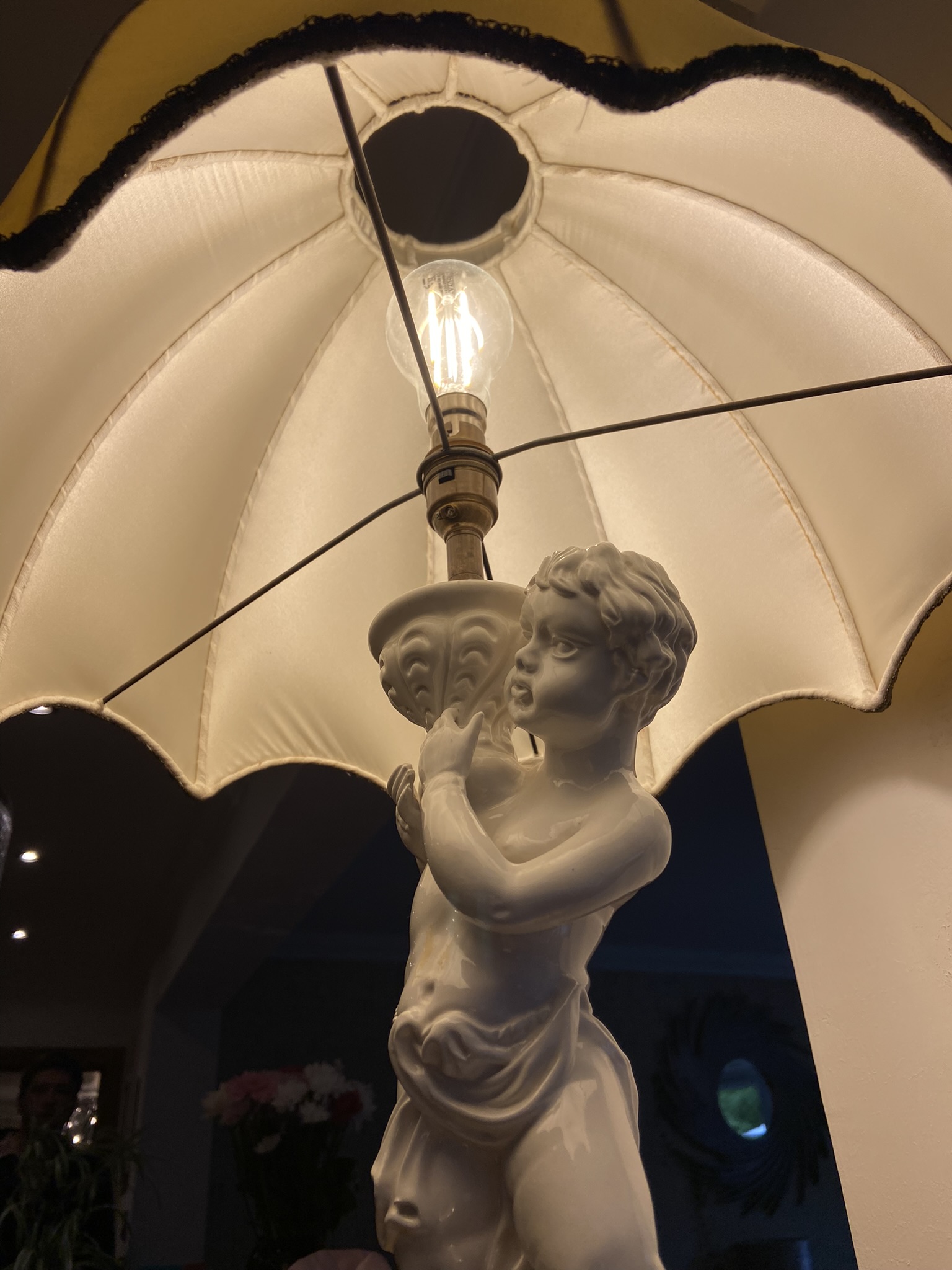 Jaffe Rose lamp | Antiques Board