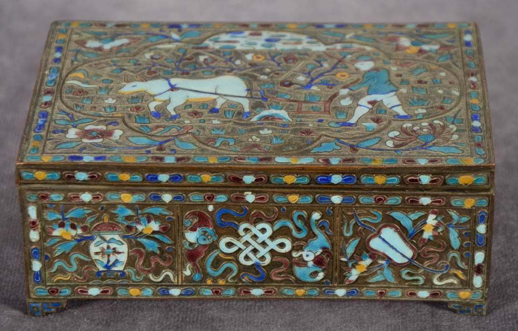 Chinese Cloisonné Box?? | Antiques Board