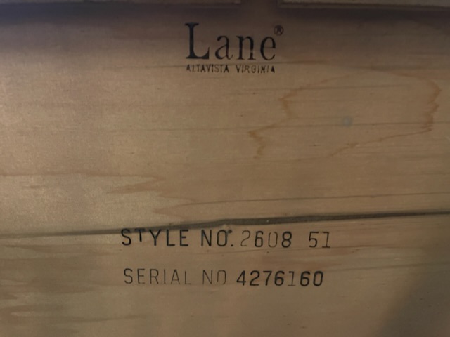 Lane Record Cabinet | Antiques Board