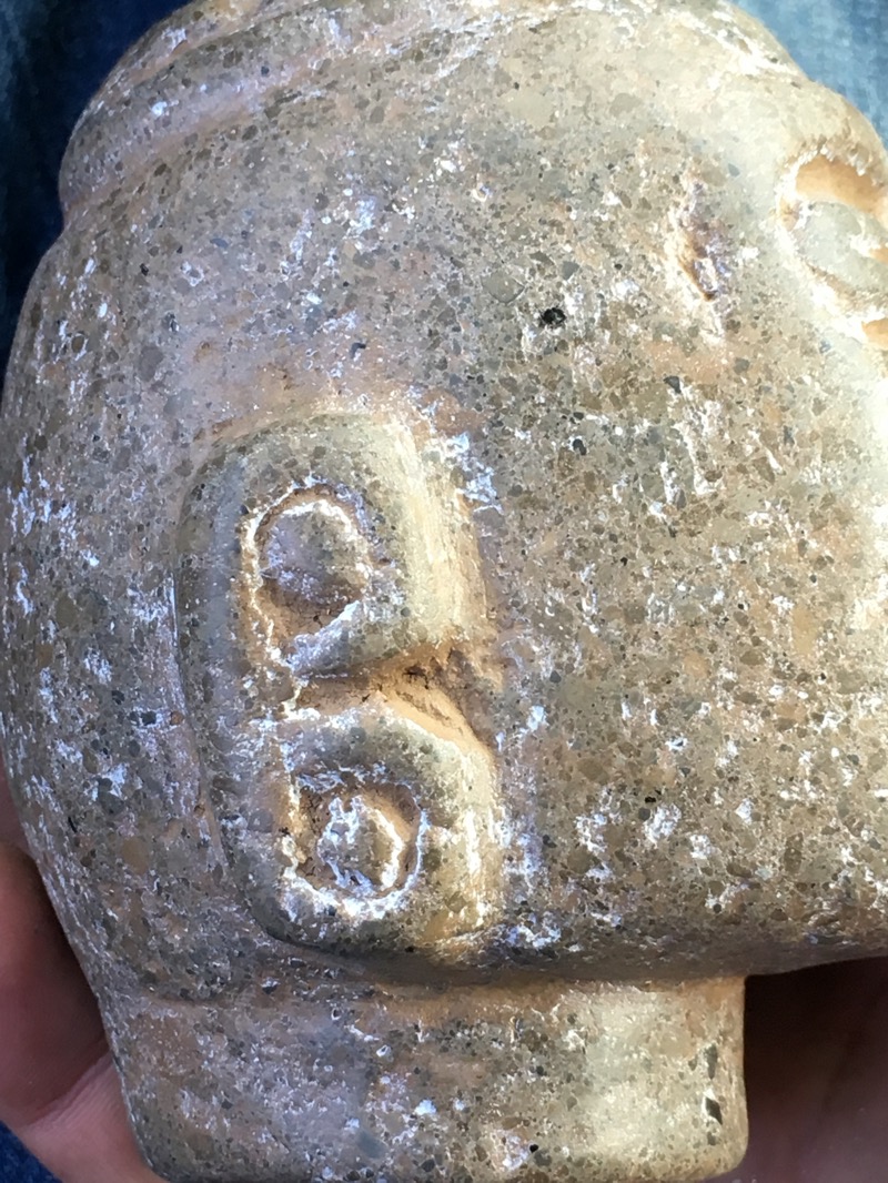 Ethnic Stone Head Bust | Antiques Board