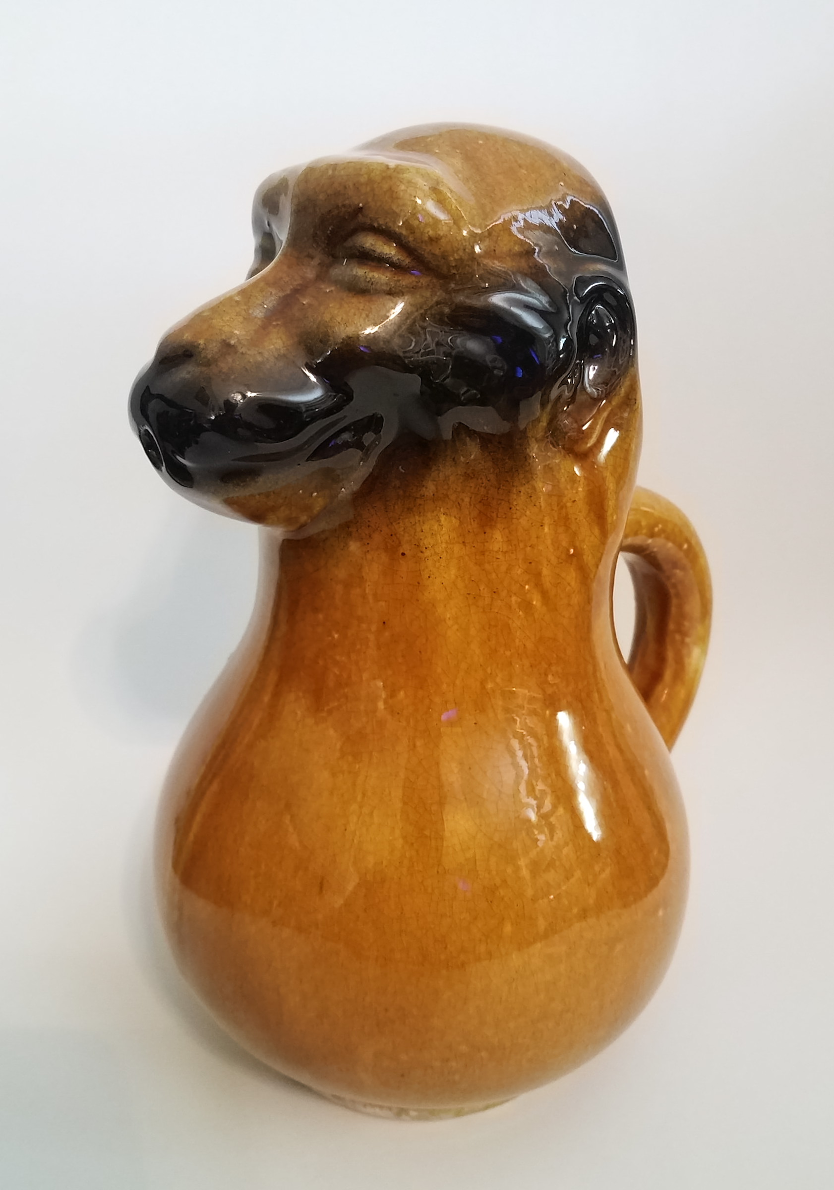 Majolica monkey jug - Sarreguemines? | Antiques Board