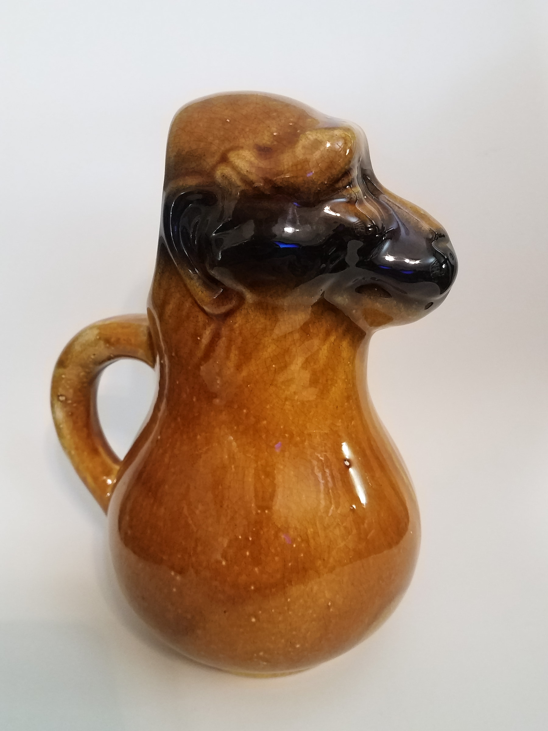 Majolica monkey jug - Sarreguemines? | Antiques Board