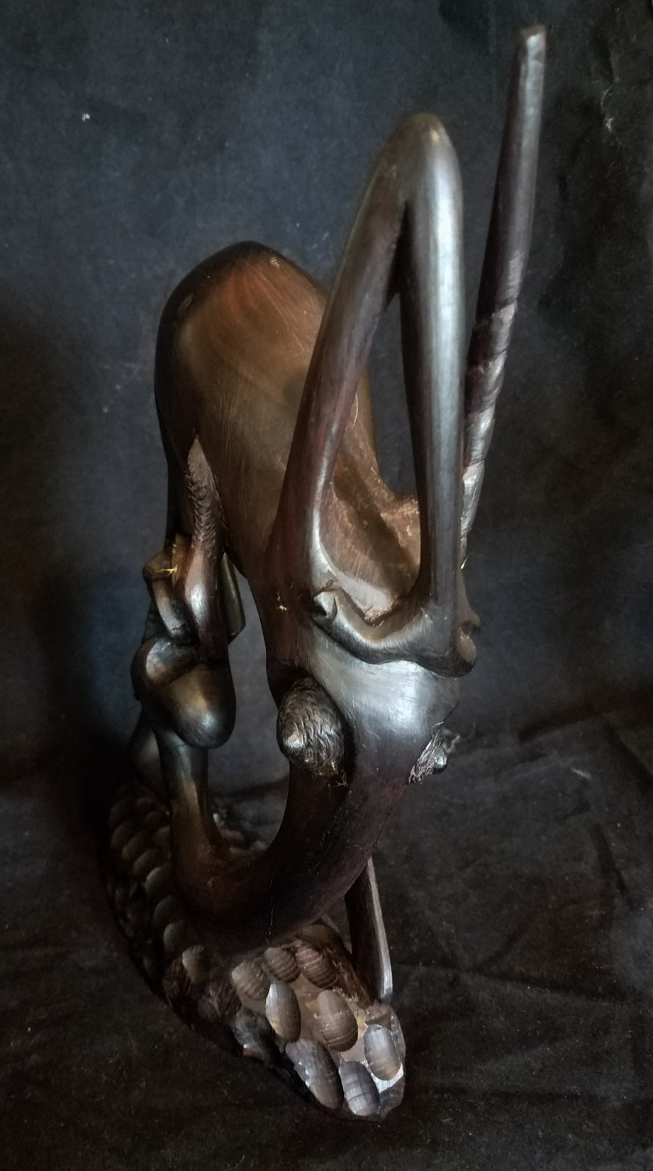 Very strange creature - wood carving - fantasy or mythical? | Antiques ...