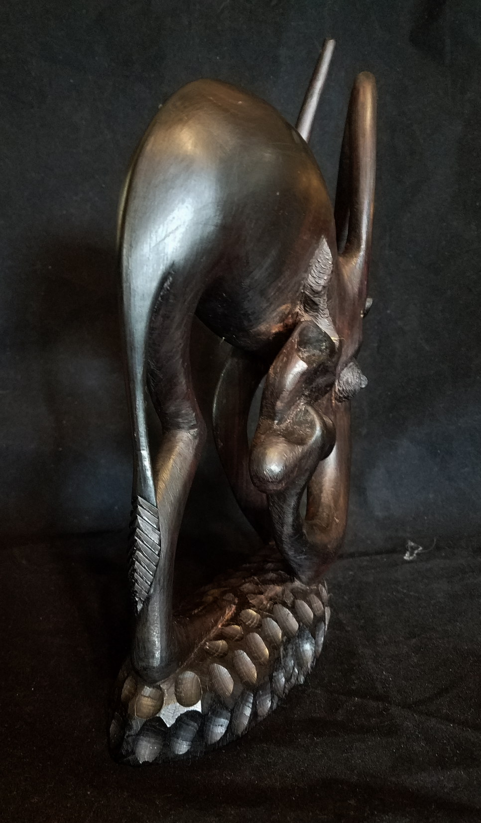 Very strange creature - wood carving - fantasy or mythical? | Antiques ...