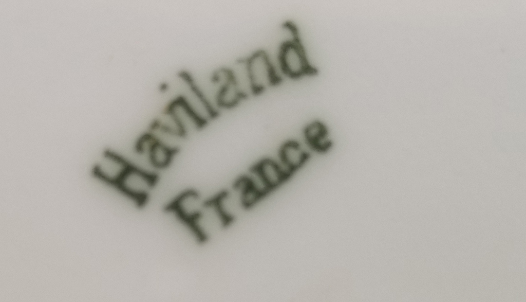 Help ID Haviland Plate Please?- Owl family crest with Greek (?) Motto ...