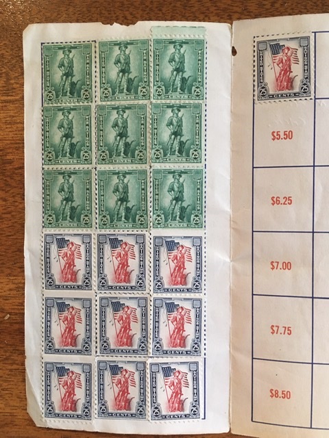 Official united states savings stamp album | Antiques Board