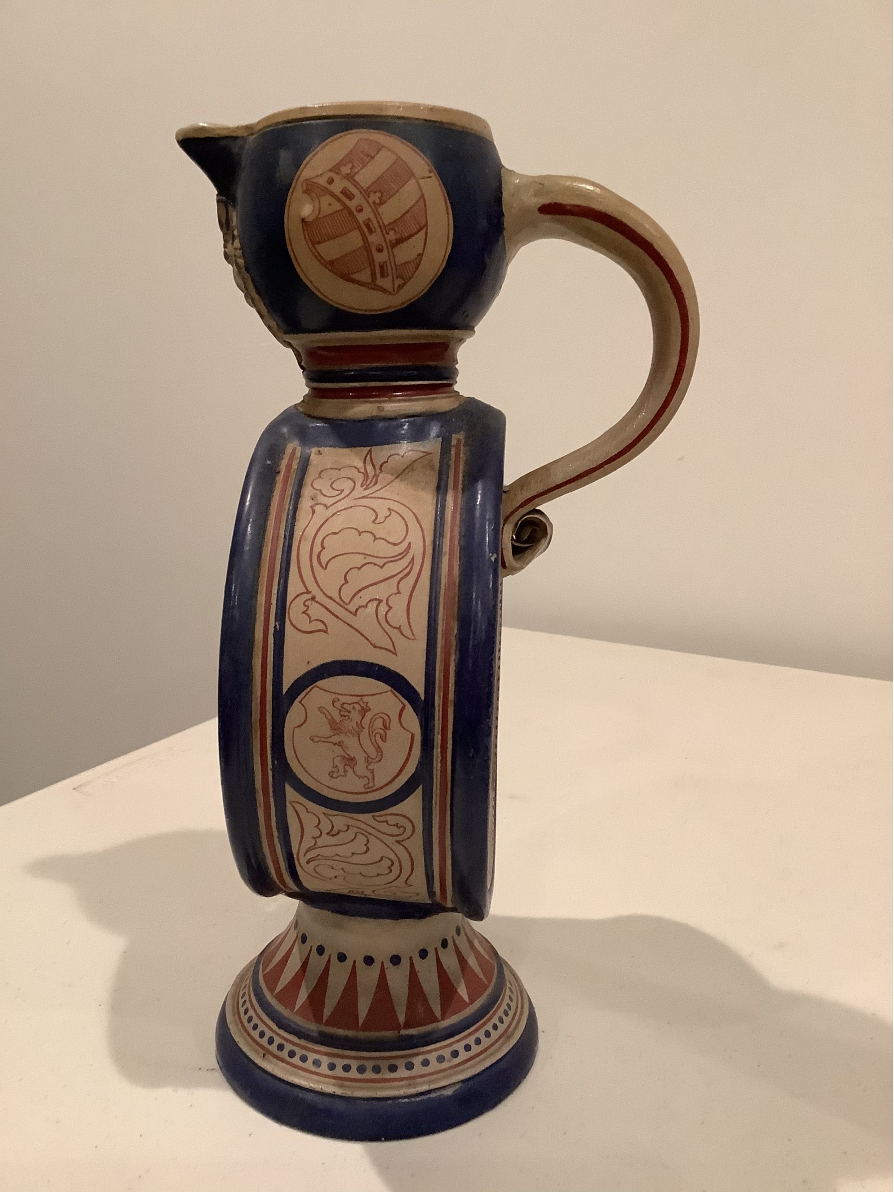 German pitcher that came up at auction last week. Does anyone know who ...