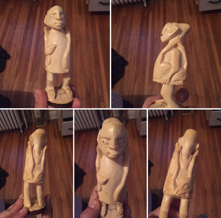 Help identifying Bone/Ivory Figurine Please | Antiques Board