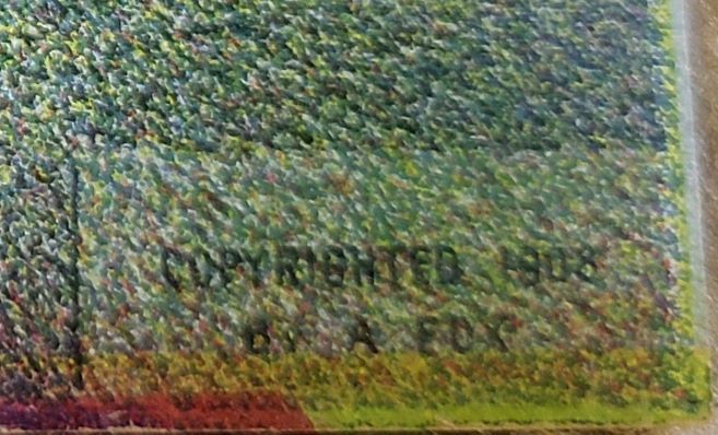 Hadland Lithograph Peaches and Grapes Help | Antiques Board