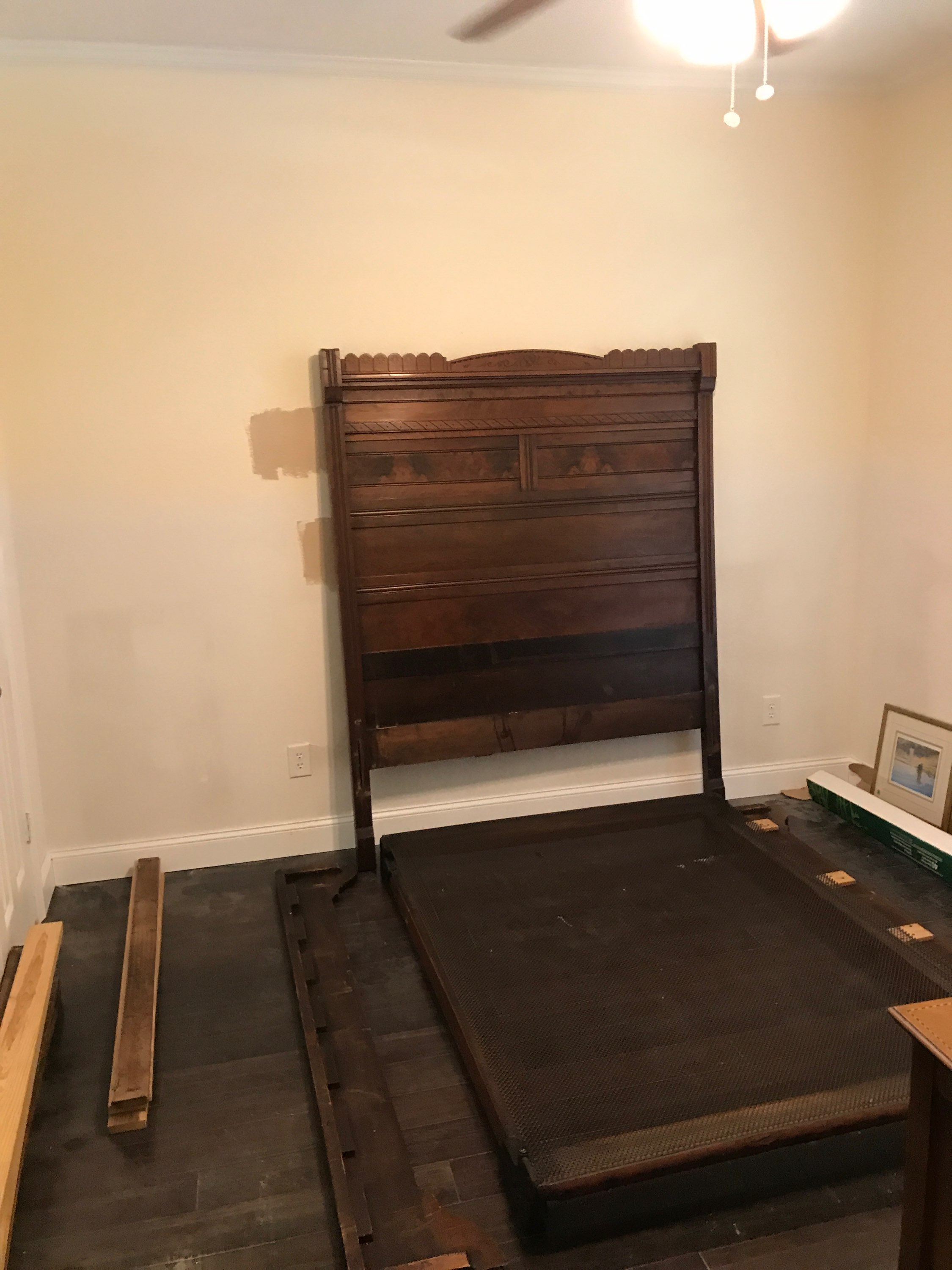 Bed and Armoire 1890 | Antiques Board