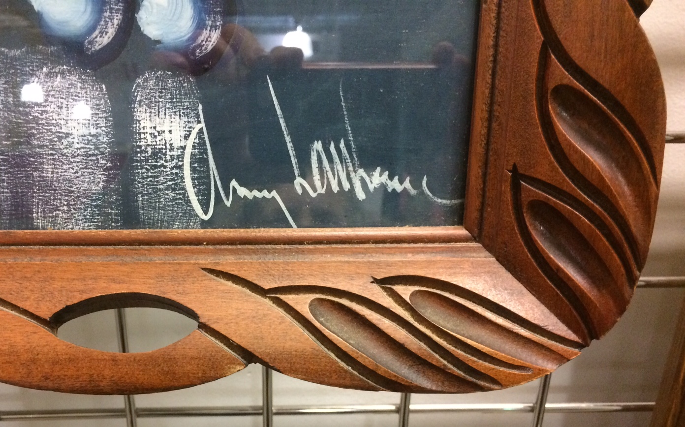 Help with signature, and what about this frame? | Antiques Board