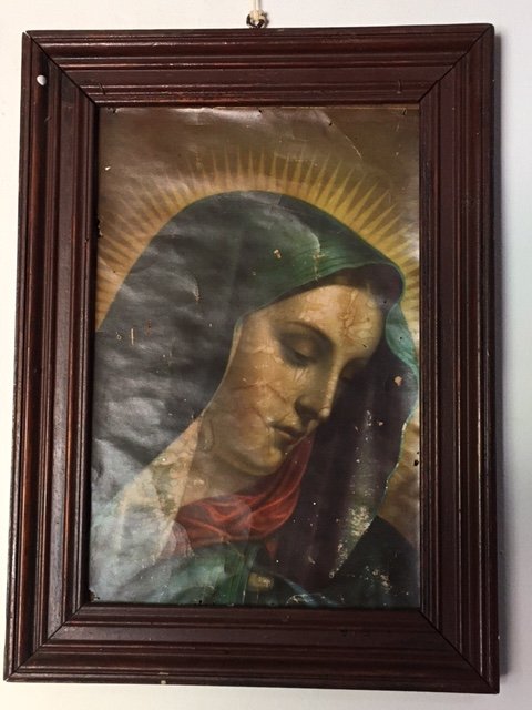 Print of Virgin Mary- Age please? | Antiques Board