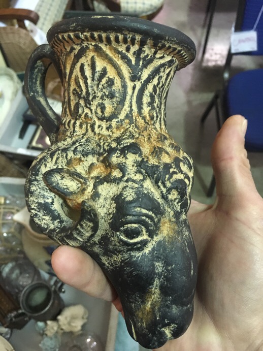 Pottery Rhyton | Antiques Board