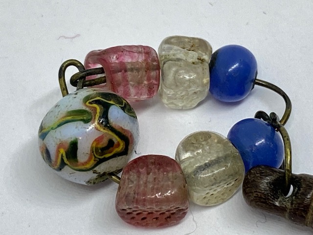 Wood & Metal Lace Bobbins & Beads | Antiques Board