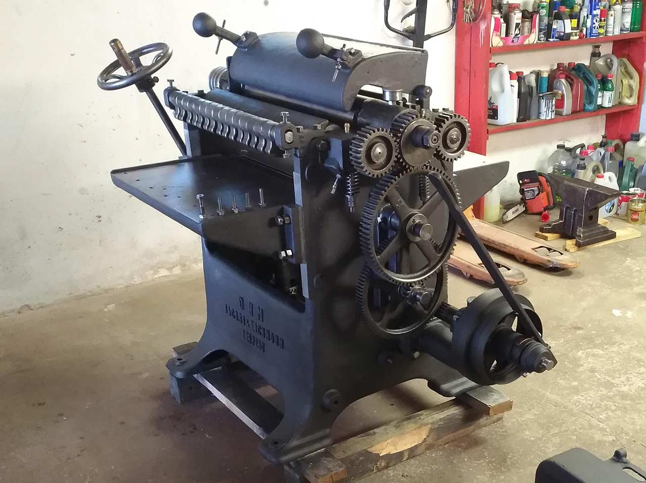 Vintage wood planer Jacobi & Eichhorn | Antiques Board