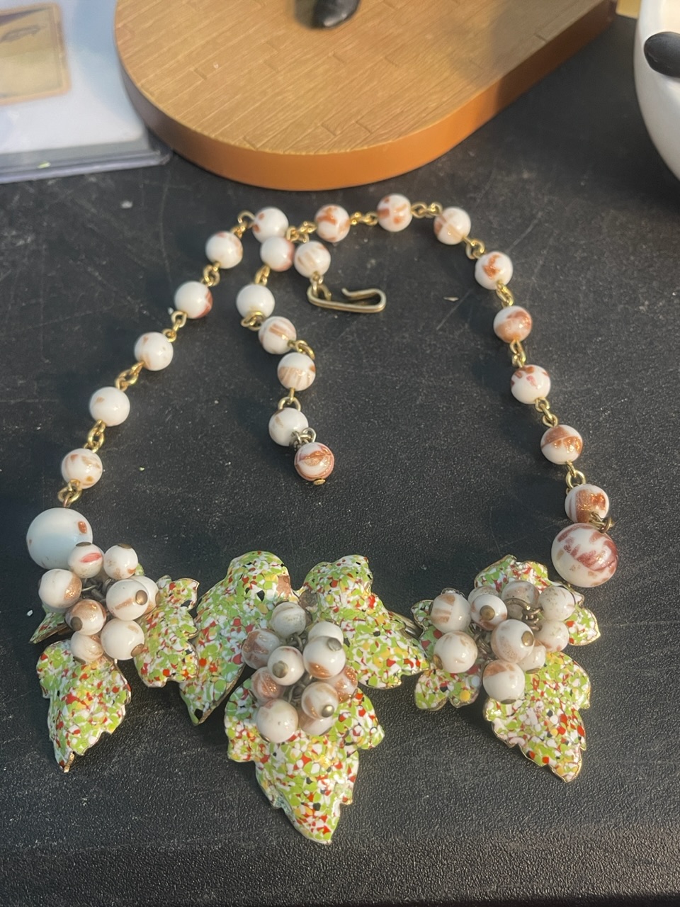 Any ideas on who made this little glass & enamel beauty? TYIA ...