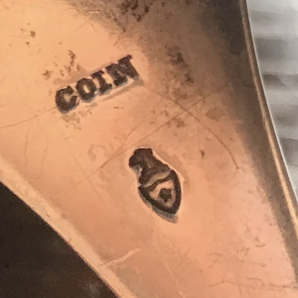 Coin silver, makers mark ID help. | Antiques Board