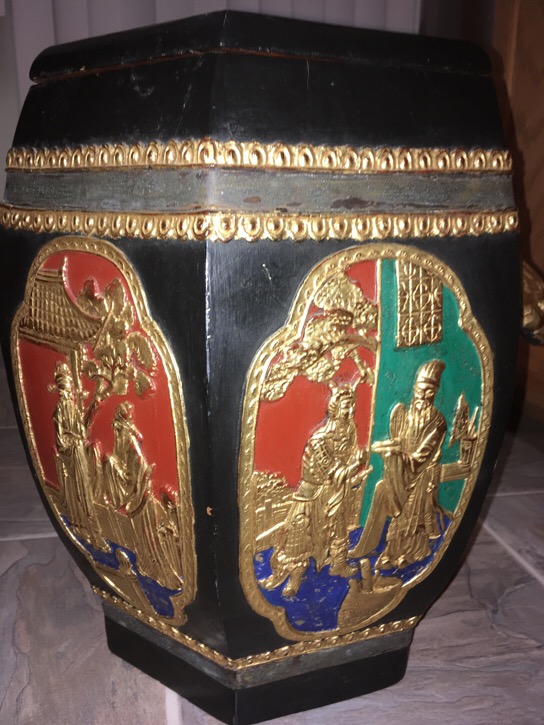 Chinese Wooden Storage Container | Antiques Board