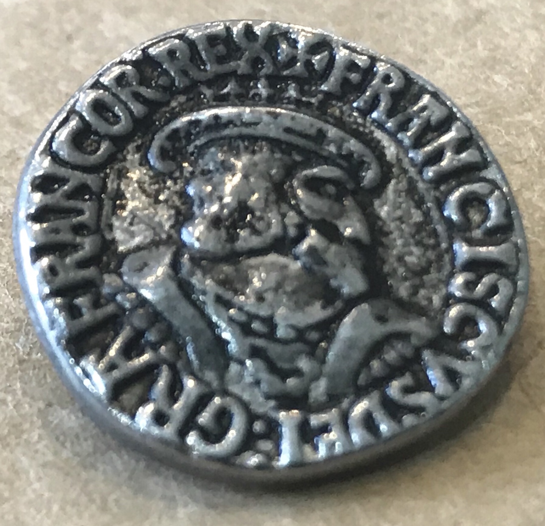 Who is this on coin/button? | Antiques Board