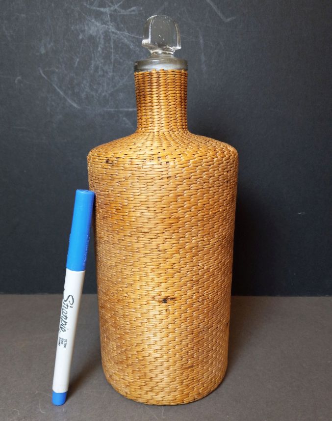 Woven wrapped 9” bottle. Native American? or? | Antiques Board