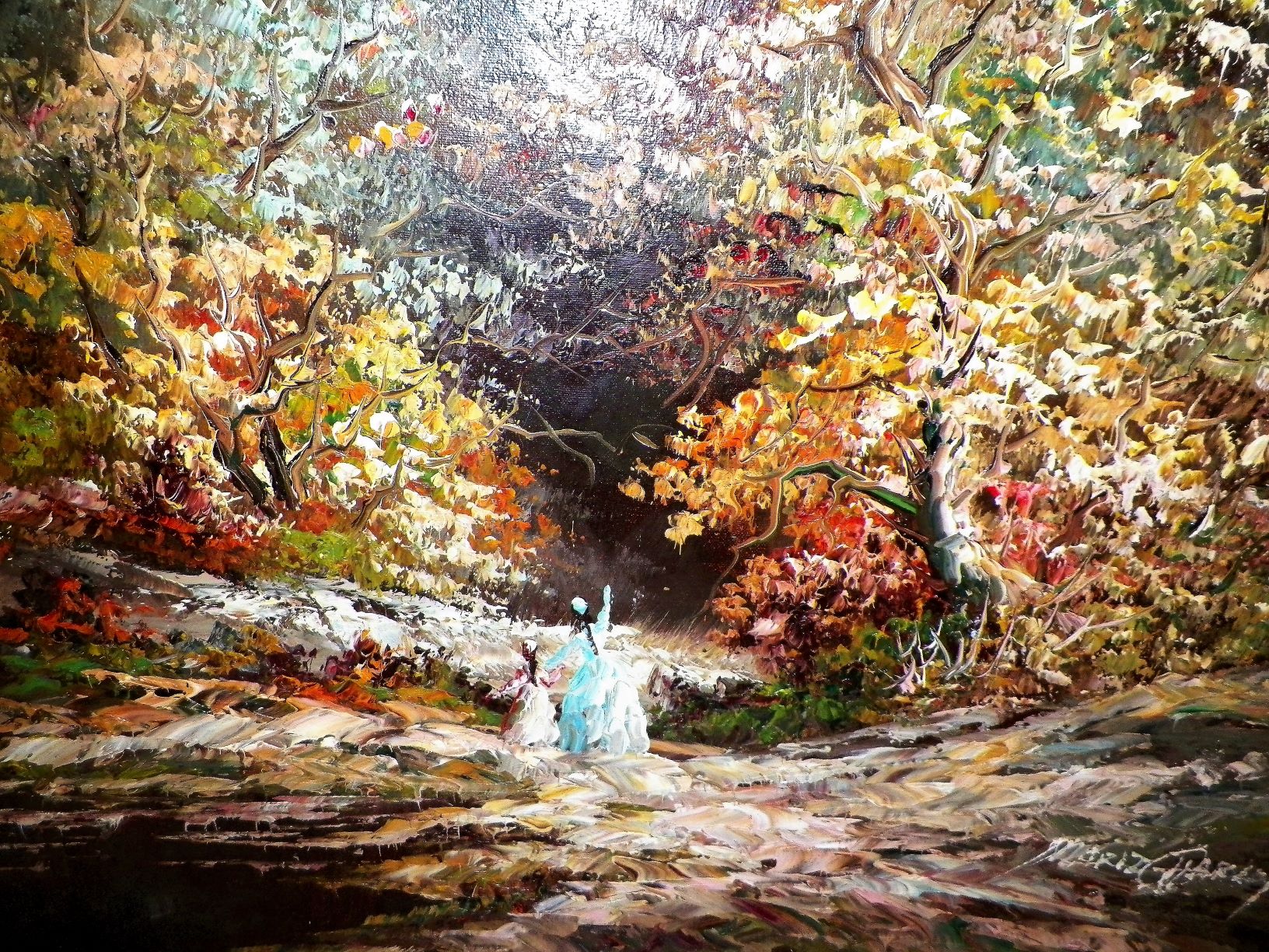 MARIE CHARLOT PAINTING; 1 ARTIST OR BY FACTORY ARTISTS? | Antiques Board