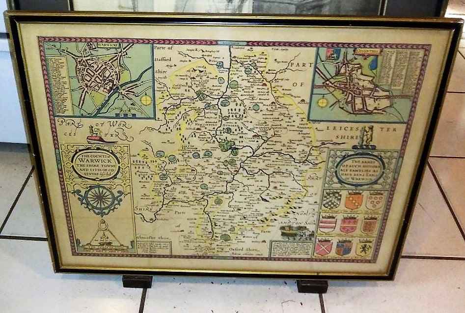 Is this map old or reproduction? | Antiques Board
