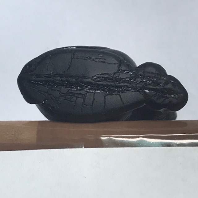 Whitby Jet? Glass? Cat | Antiques Board