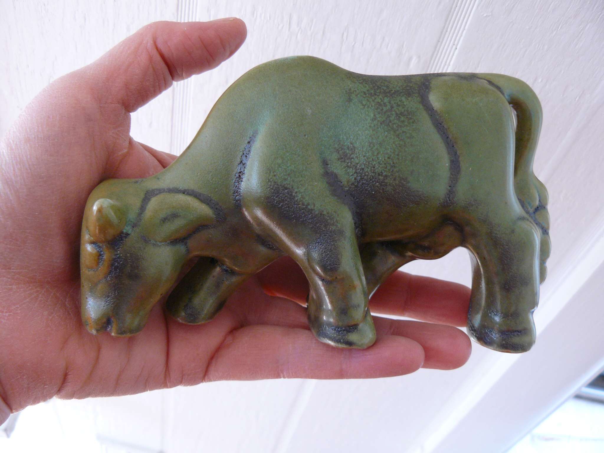 Frankoma (?) pottery animal | Antiques Board